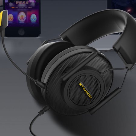 Somic Wired Headphone Ergonomic Stylish Detachable Microphone 3.5mm ...