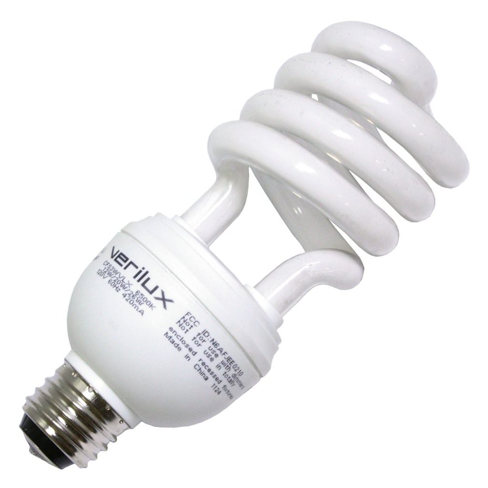 Verilux 05114 - CFS3WVLX Compact Fluorescent Daylight Full Spectrum ...