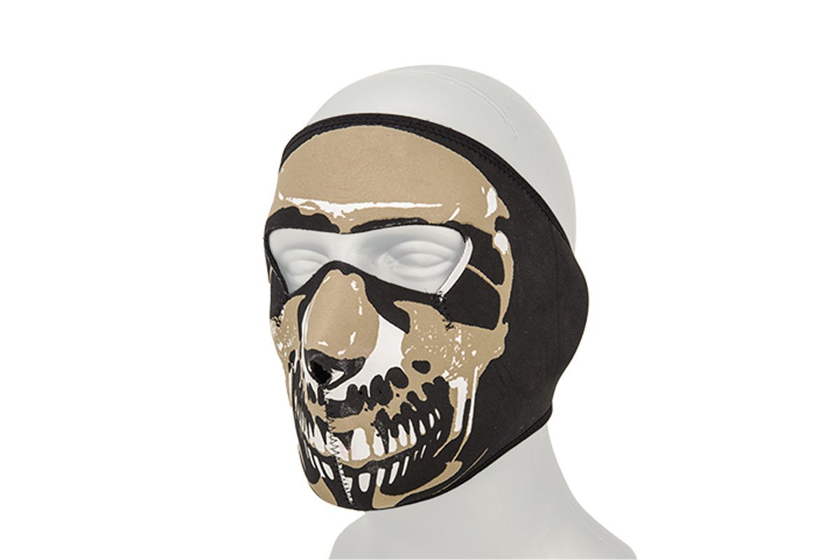 Emerson Skull Eva Face Mask ( Black / Tan ) - Walmart.com