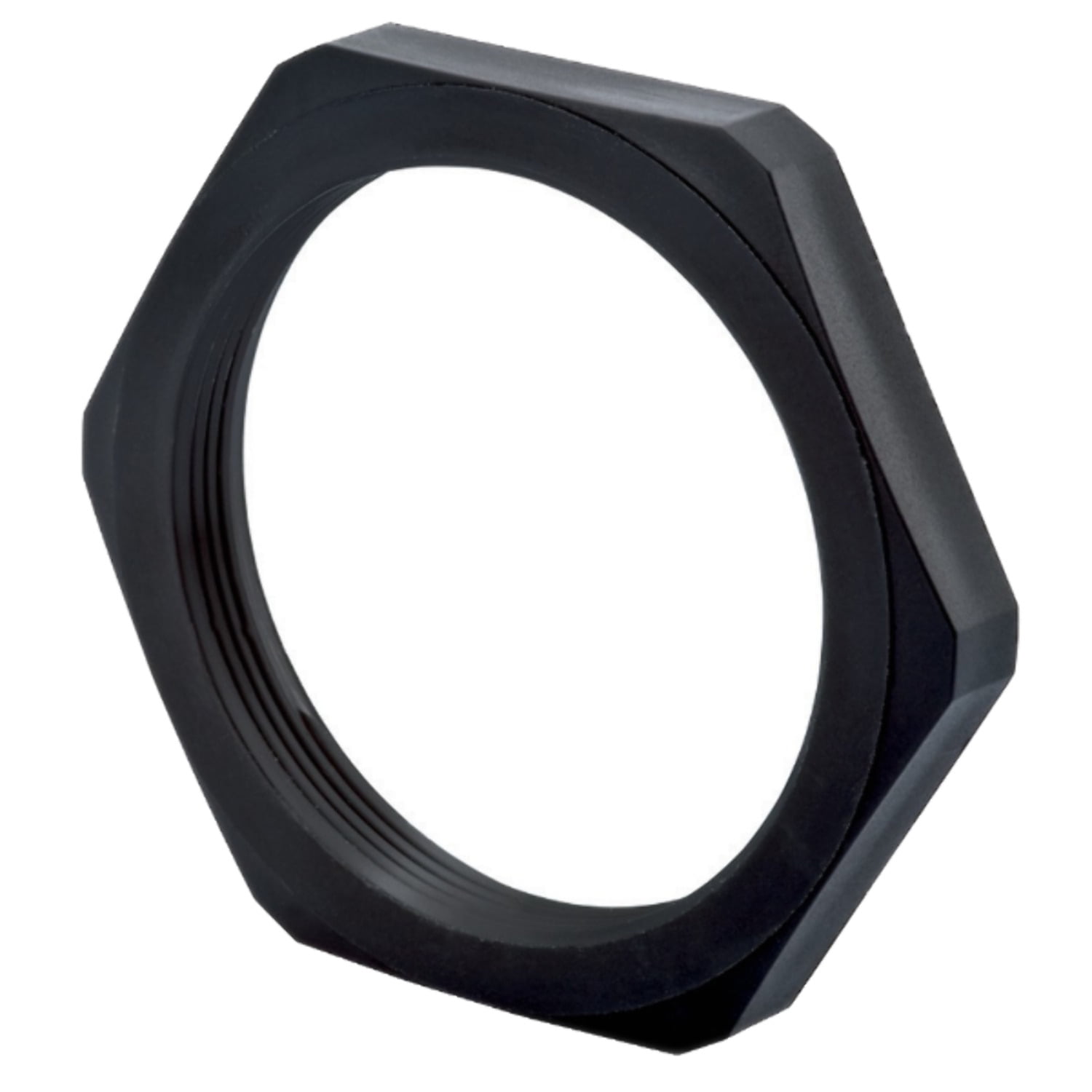 Pack of 10 NM-25-BK Black Nylon Locking Nut M25 x 1.5 - Walmart.com