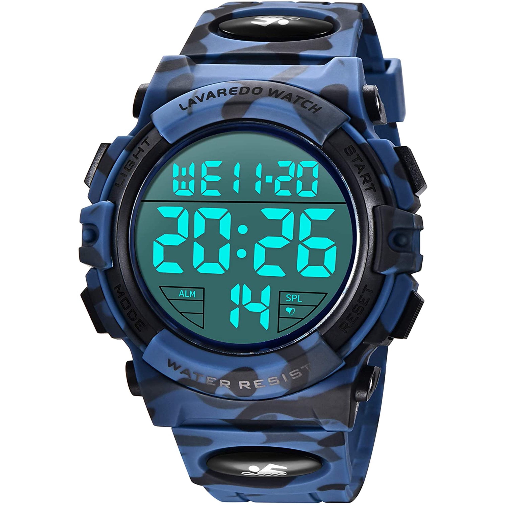 Click here for Alps Mens Digital Watches 50m Waterproof Sport Wri... prices