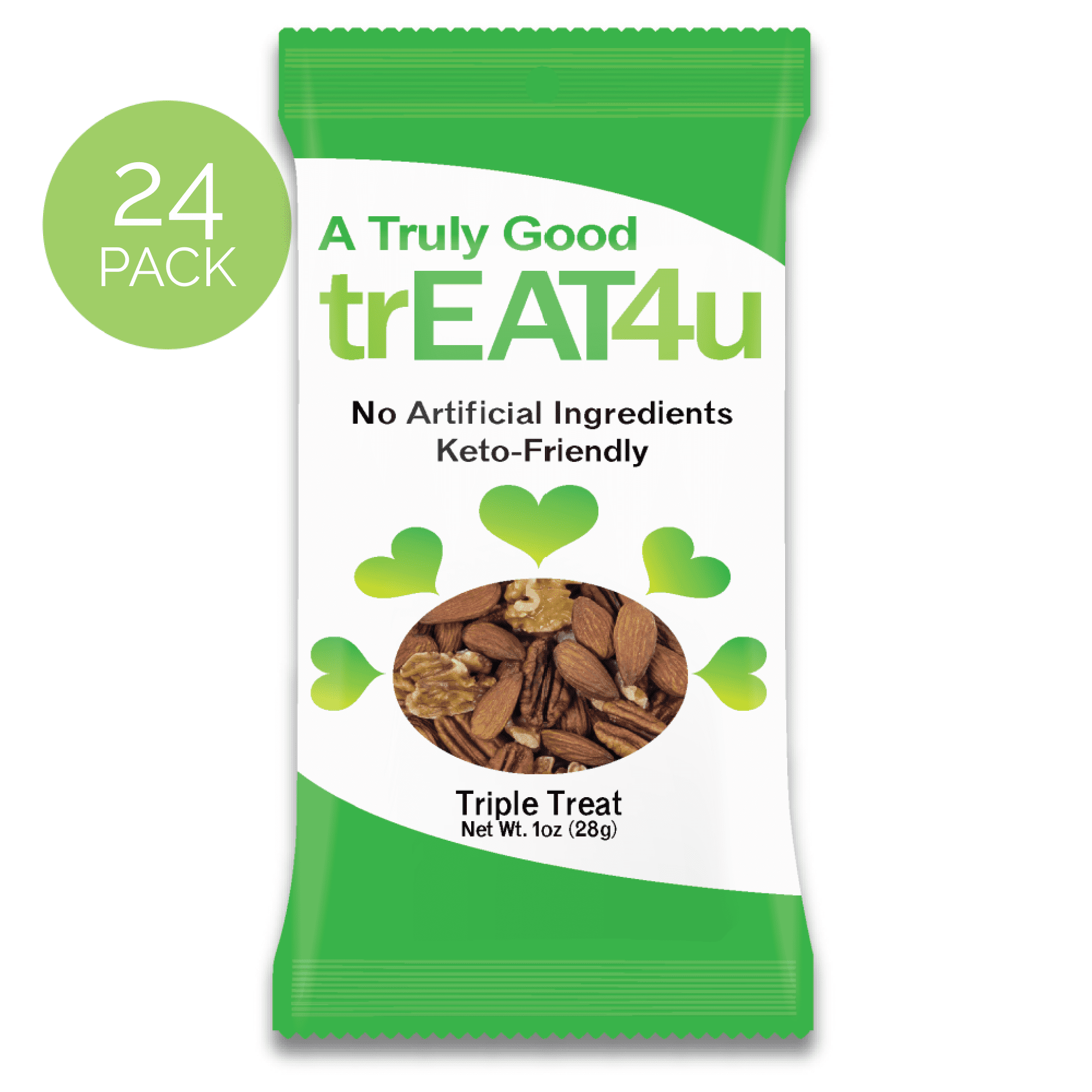 Triple Treat trEAT4u, 1oz, 24-count - Walmart.com