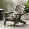Folding Adirondack Chair, Outdoor Acacia Wood Patio Chair for Garden ...
