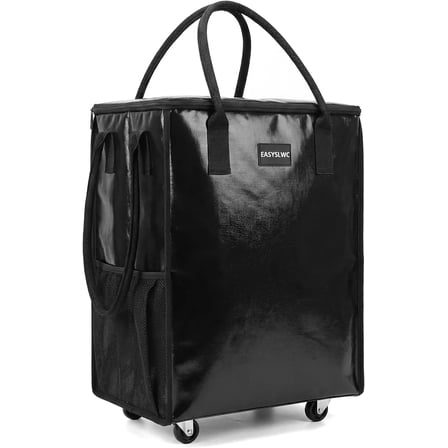 Elderly-Friendly Lightweight Folding Four-Wheel Walker with Seat ...