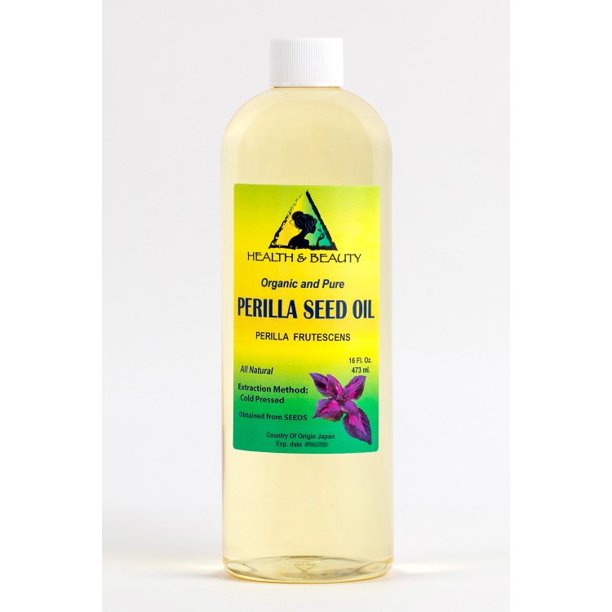 PERILLA SEED OIL ORGANIC CARRIER COLD PRESSED PREMIUM FRESH 100% PURE ...