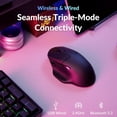 Keychron M7 8K Wireless Mouse, Lightweight Ergonomic PAW3950, 8kHz ...