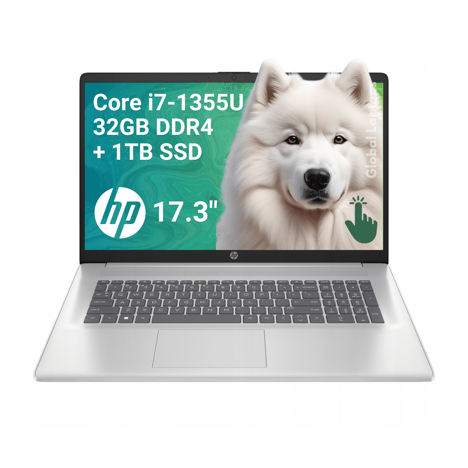 Laptop HP 17 CN65 Pavilion Core i7 1355U 32GB RAM 1TB SSD HD + TOUCH ...