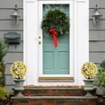 1Pcs Colorful Artificial Rose Ball Topiary with Ground Stake for ...