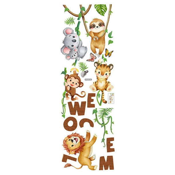 Welcome Door Stickers Entryway Classroom Bedroom DIY Mural Art Home ...