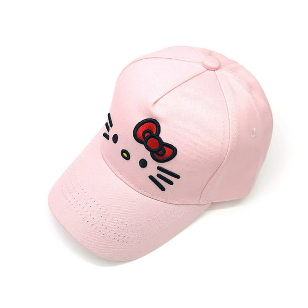 Gorro de sol Kawaii Sanrio Hello Kitty para niños, gorra de béisbol de dibujos animados para ...