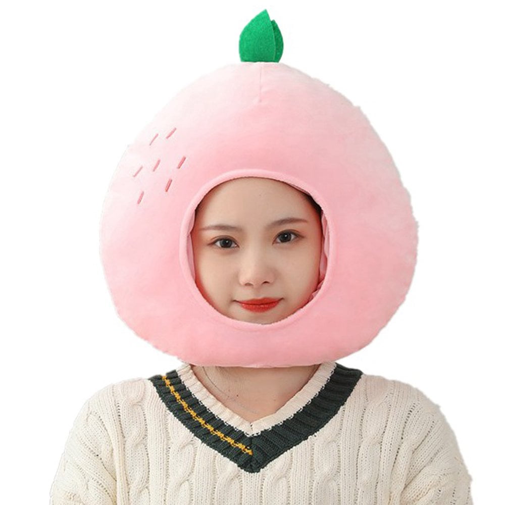 Click here for Generic Peach Headwear Costume Hats Keep Warm Wash... prices