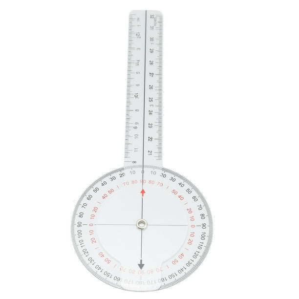 Regla De Goniómetro Espinal, Dibujo De Goniómetro Rehabilitar Escala ...