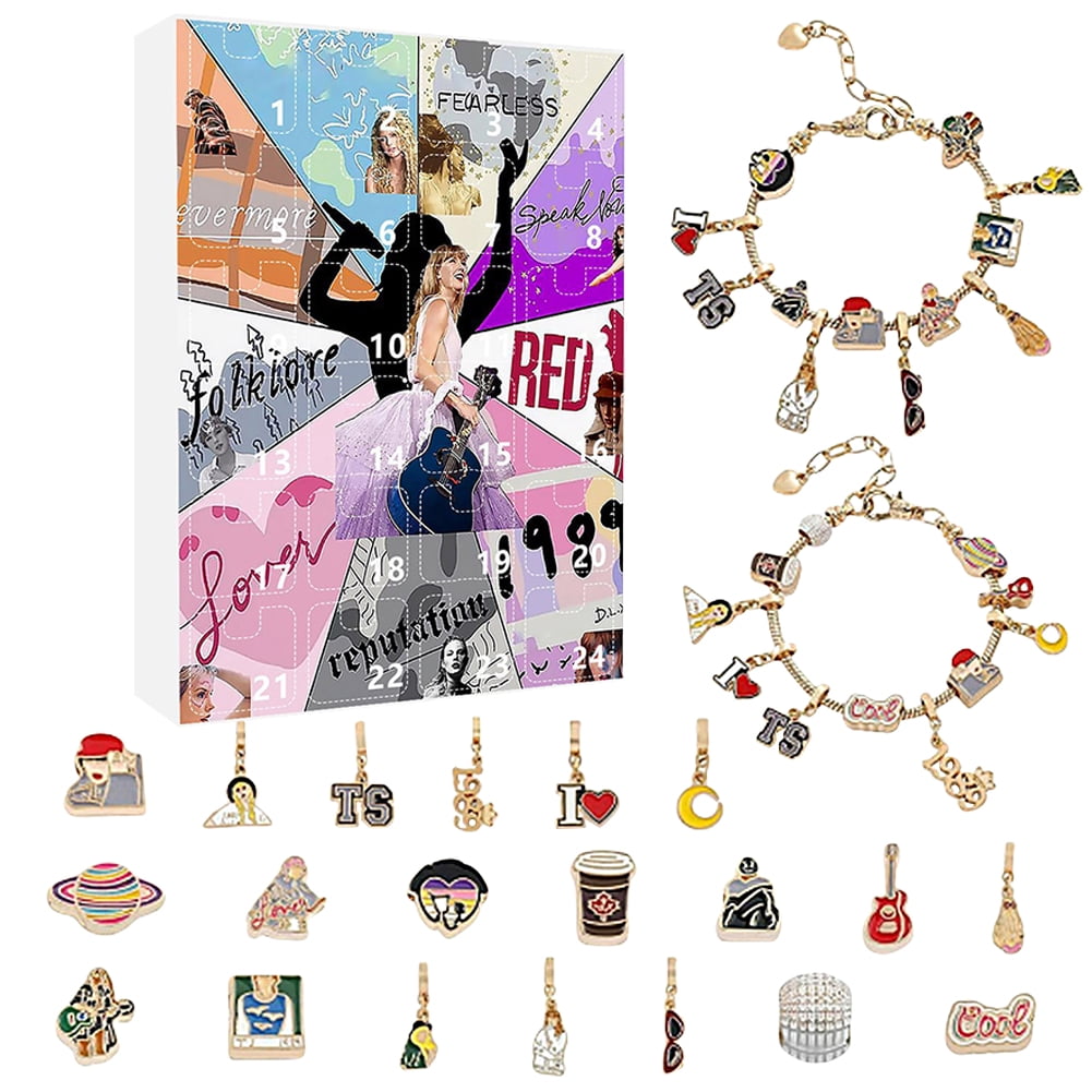 Taylor Pulseras Calendario Llegada Navidad 24 Días para Amantes La ...