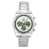 Casio Edifice Analog Standard Chronograph Stainless Steel Green Dial ...