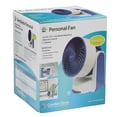 Comfort Zone 4" Personal 2-Speed Fan, Model #CZHV51TBLWM, Black ...