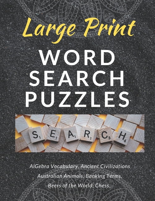 LARGE PRINT Word Search Puzzles : funster large Nepal | Ubuy