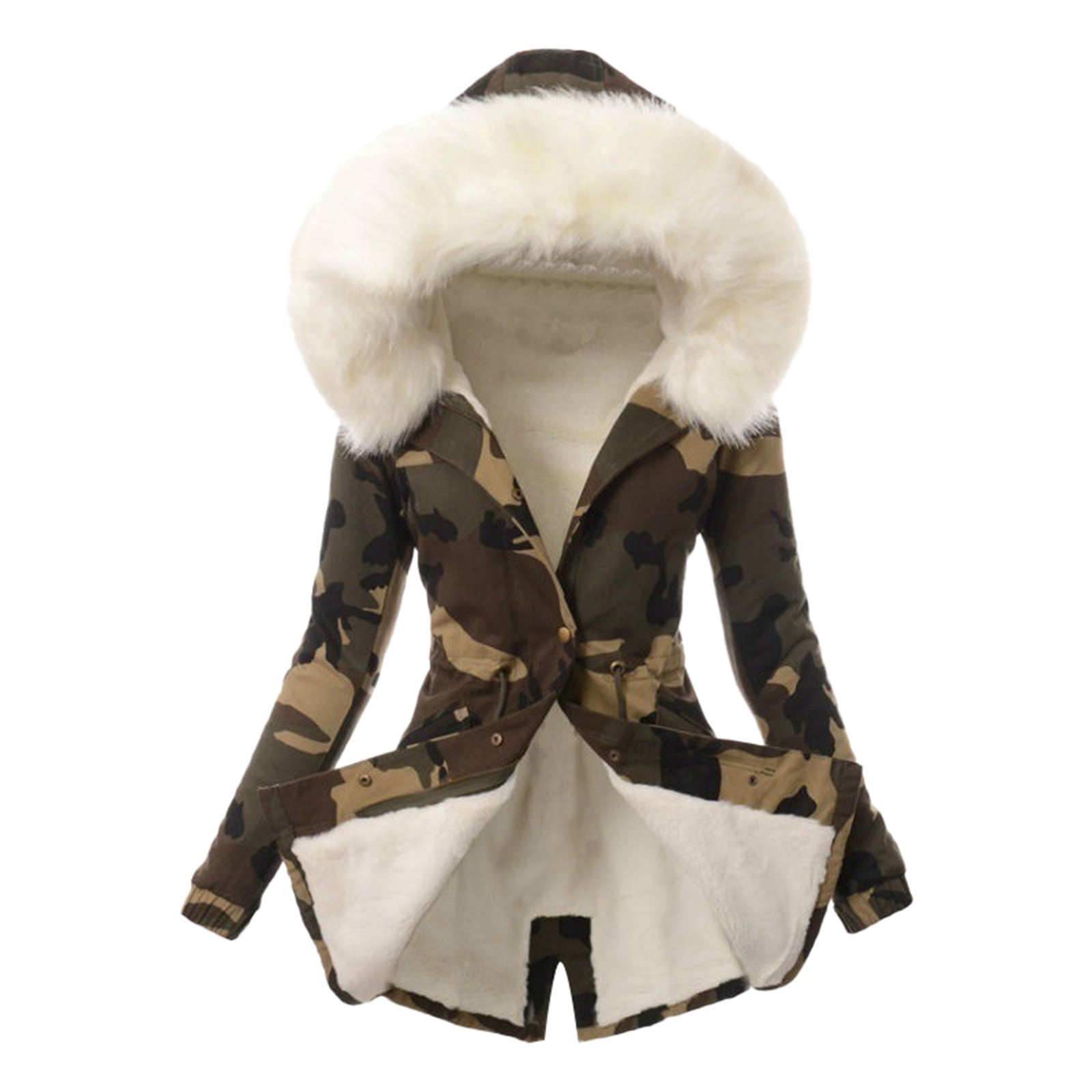 Click here for Lojoutye 2025 Womens Ultra Warm Hooded Womens Long... prices