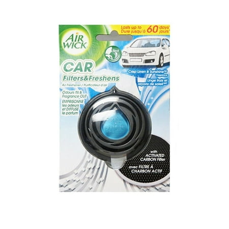 Air Wick Car Air Freshener Crisp Linen And Sunshine Scent (3ml ...