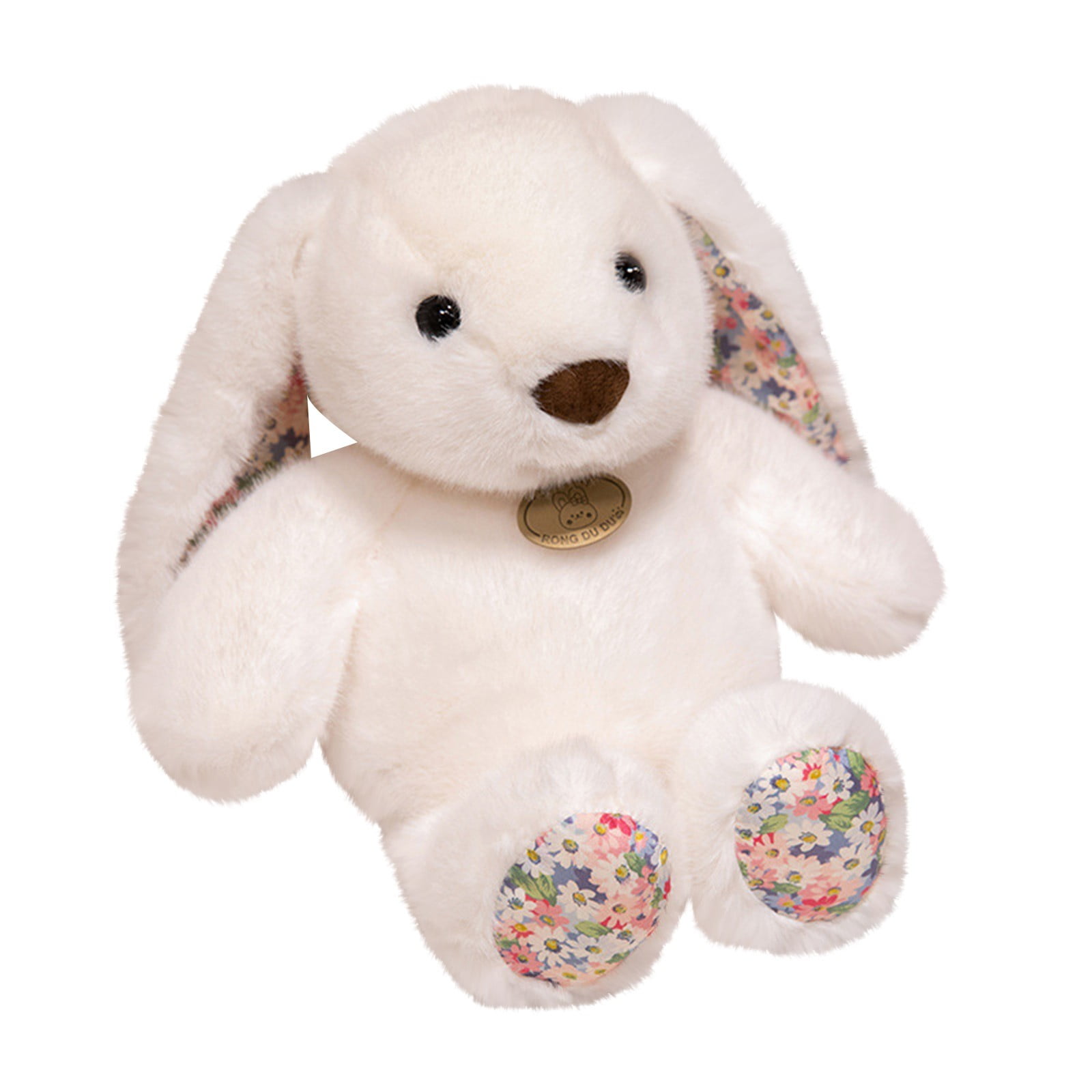 Jellycat 11" White Bunny Soft Plushies Toys, Cuddly and Soft Stuffed ...