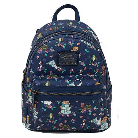 Loungefly Swan Princess and friends AOP Limited Edition Double Strap ...