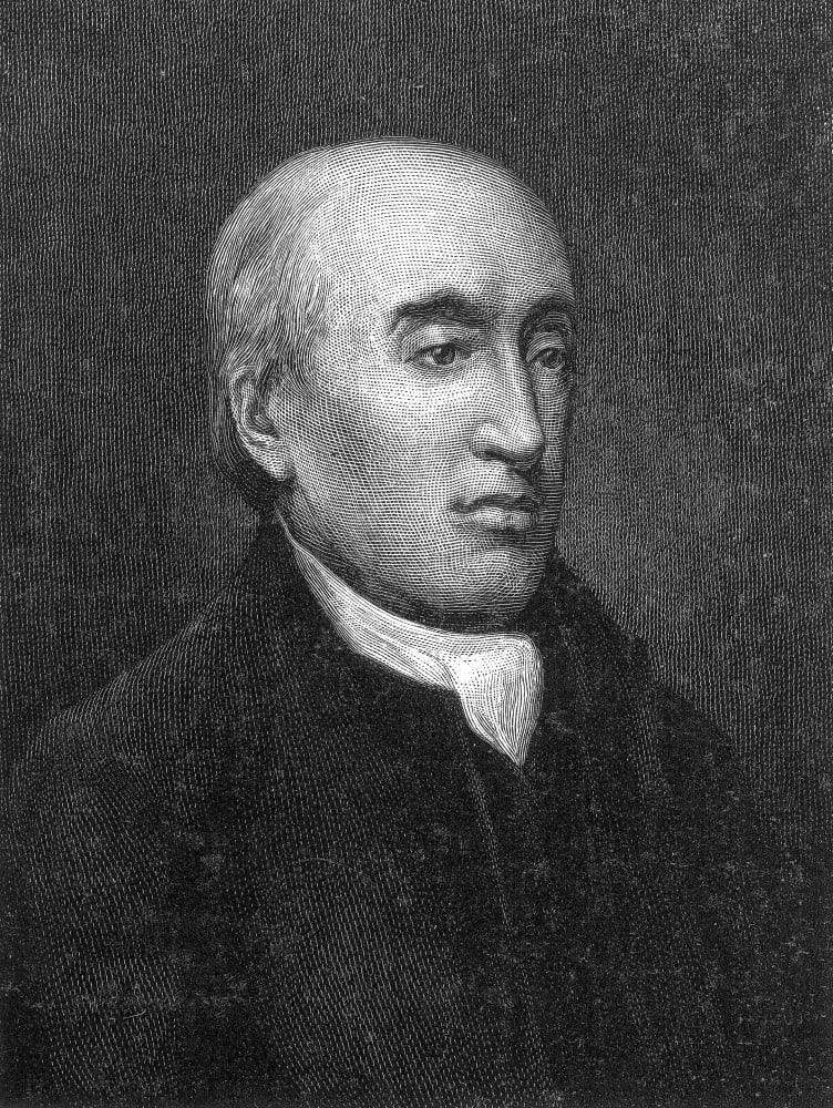 James Hutton (1726-1797). /Nscottish Geologist. Wood Engraving After ...