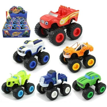Fisher-Price Blaze and the Monster Machines Neon Wheels 5-Pack of ...