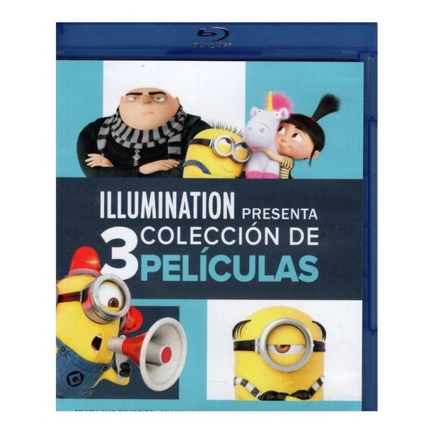 Mi Villano Favorito 1 2 3 Universal Coleccion Peliculas Blu ray | Walmart en línea