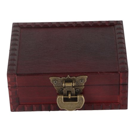 Wood Treasure Chest, Treasure Chest Antique Vintage Hand Made For ...