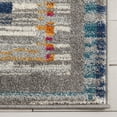 Well Woven Merle Light Blue Multicolor Area Rug 7'10" x 9'10" Geometric ...