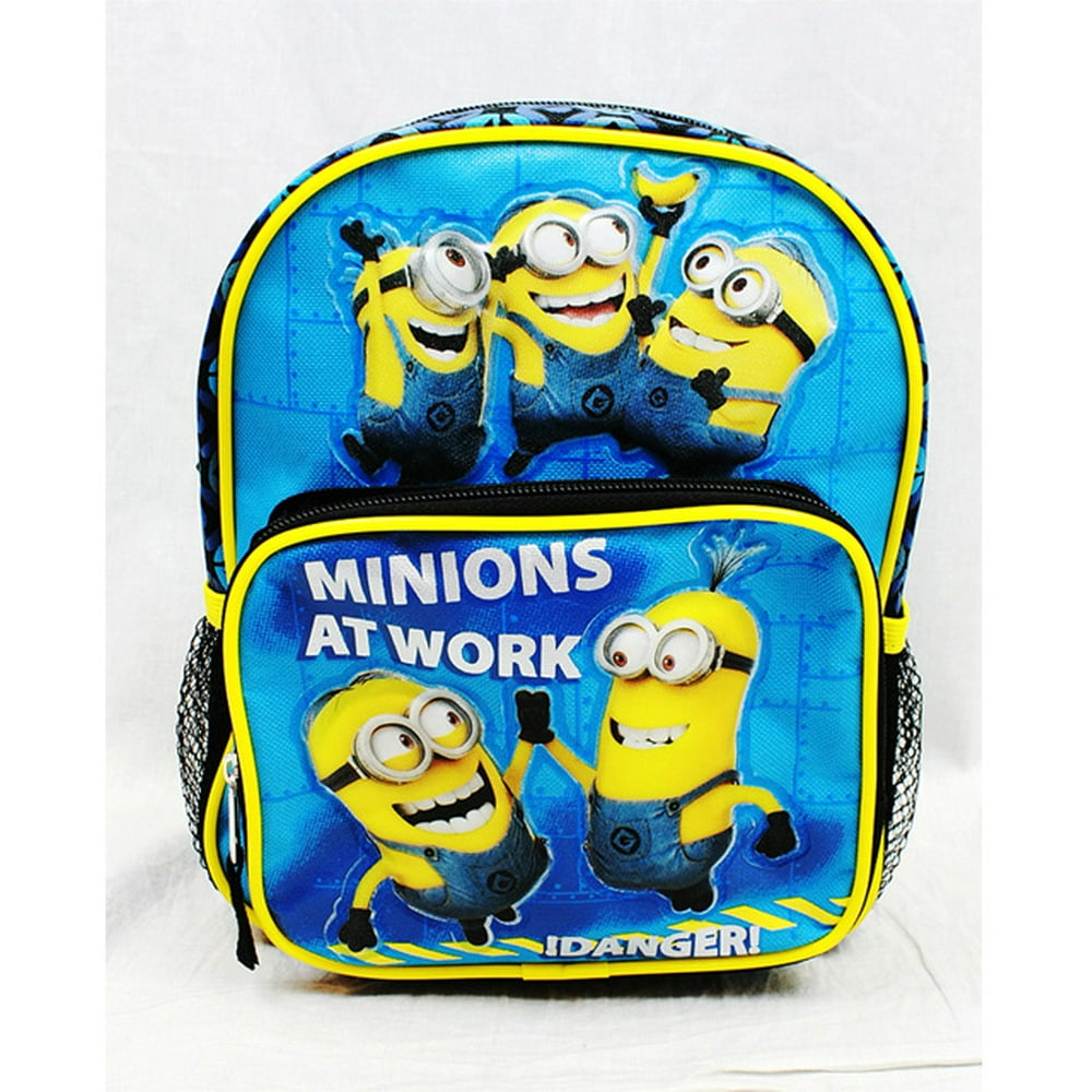 Disney - Mini Backpack - Despicable Me - Minions At Work School Bag ...