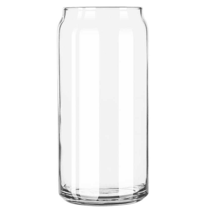 SHUVAR BAZAR Can Beer Glass, 6 Pack 20oz Classic Can Tumbler Glasses ...