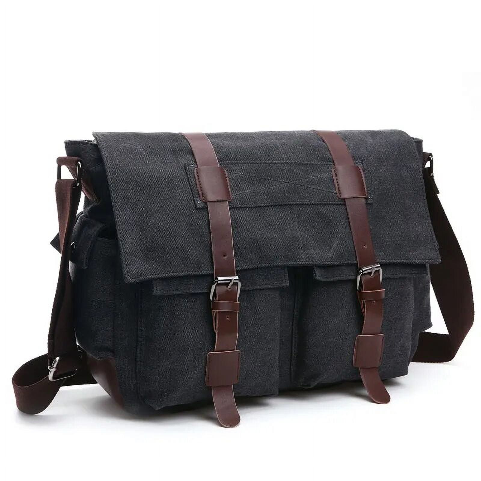 Click here for Hesignd Men Business Messenger Bags - Canvas Cross... prices