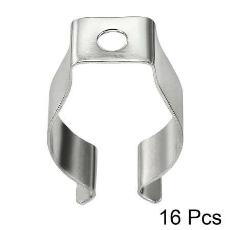 T8 Light Bulbs U Clips Holder Fluorescent Tube Lamp Bracket-16 Packs ...