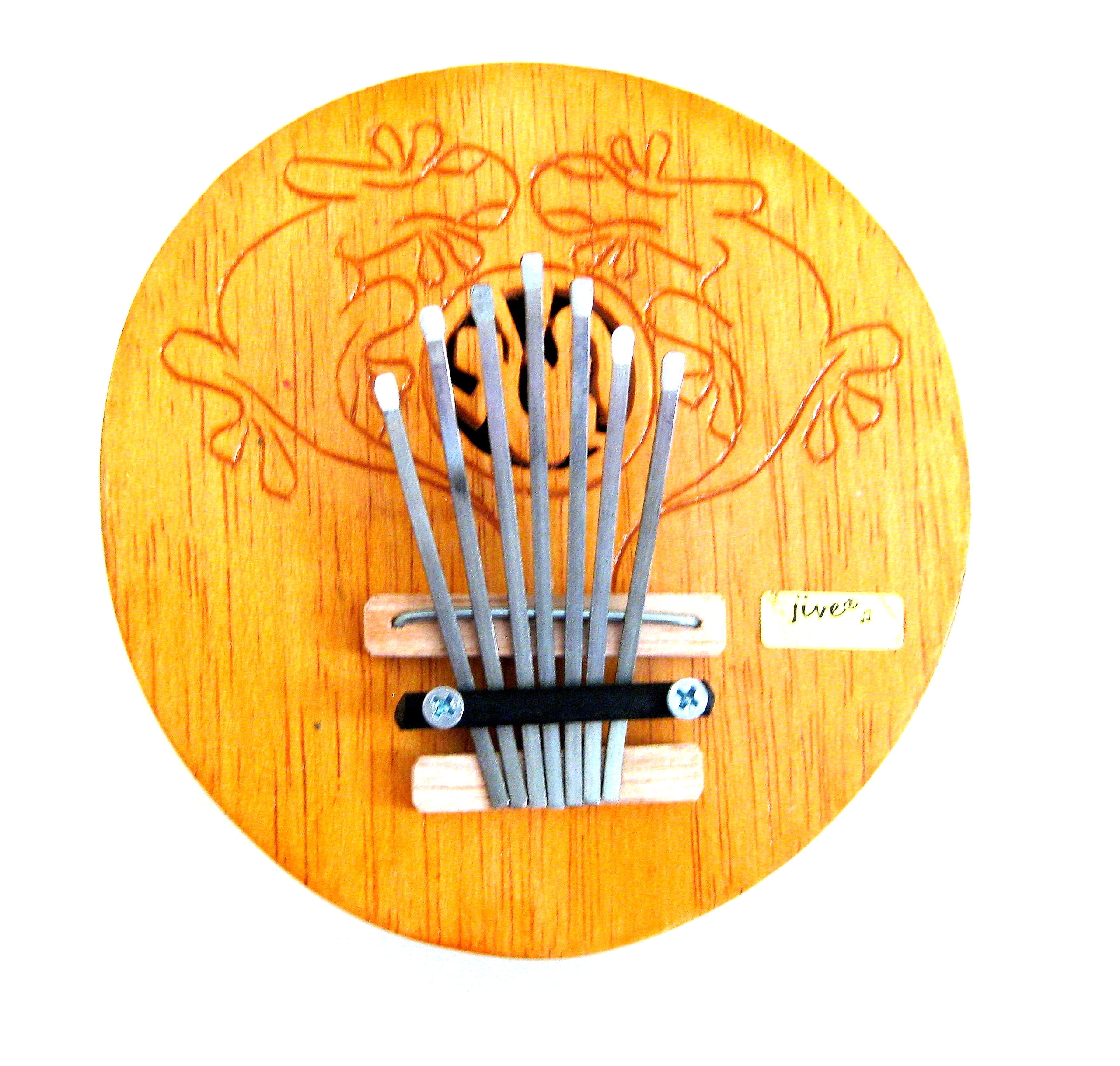 Kalimba Thumb Piano Percussion Musical Instrument Coconut Kalimba, JIVE ...