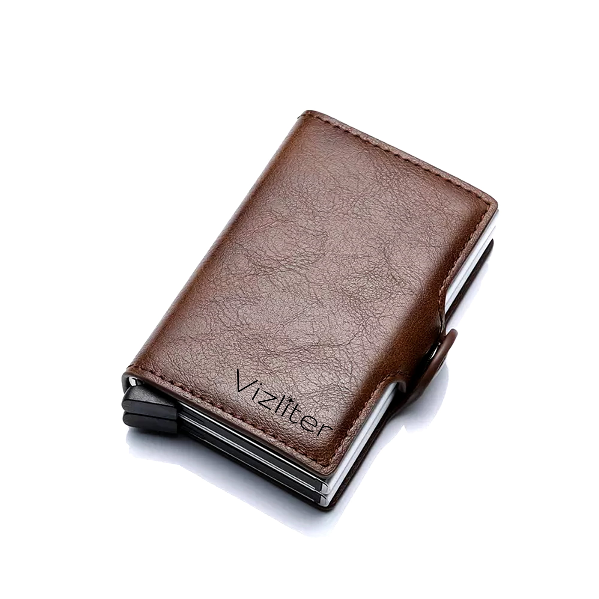 Vizliter Minimalist RFID Blocking Wallet, Slim Wallet, Wallets for Men ...