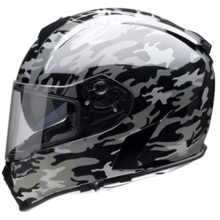 Digital Camo Motorcycle Helmet