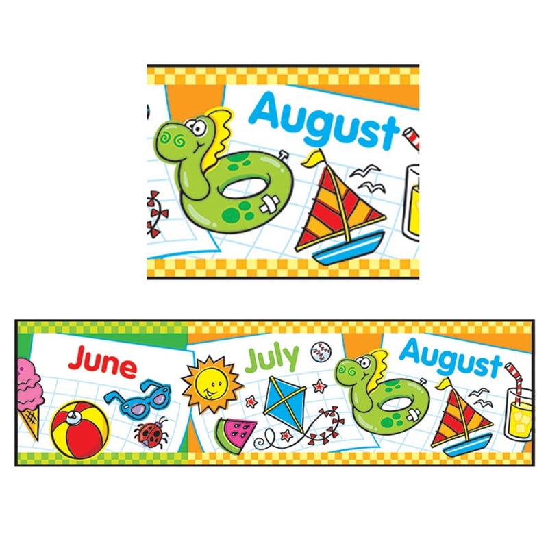 BOLDER BORDER MONTHS OF THE YEAR - Walmart.com