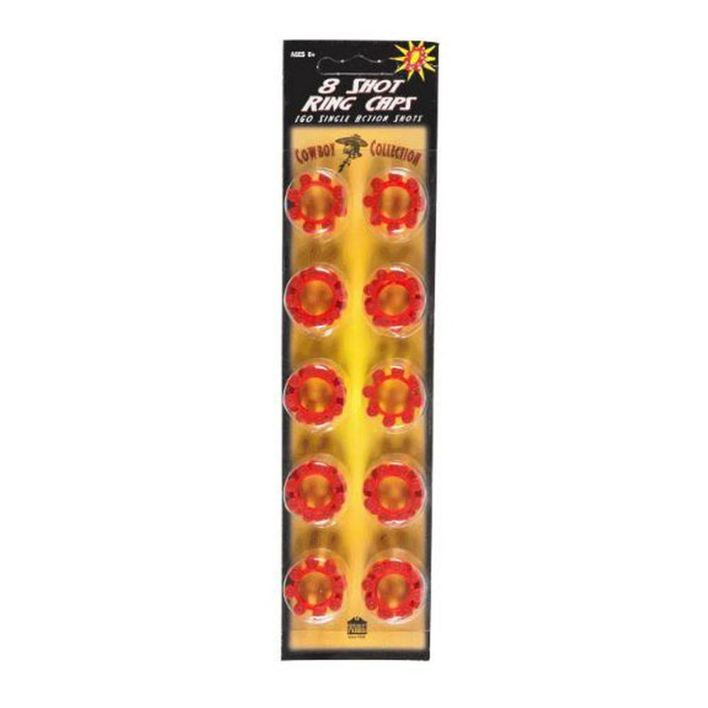 Parris Cowboy 8 Shot Ring Caps 160 Single Action Shots - Walmart.com ...