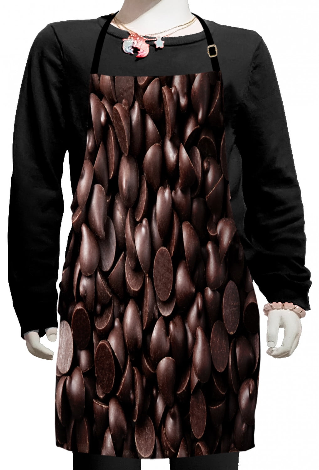 Chocolate Kids Apron, Close up Food Photography of Chocolate Chips ...