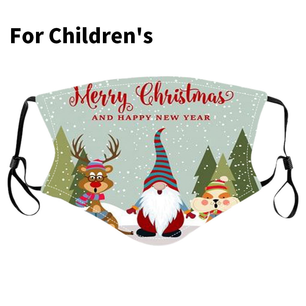 Click here for Zheelen Christmas Themed Printing Mask Women Men A... prices