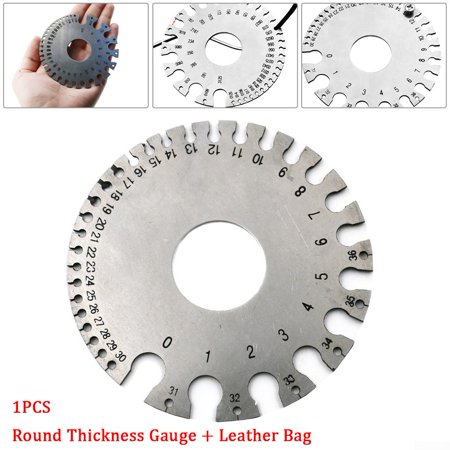 Universal Wire Gauge Thickness Diameter Working Metal SWG Sheet Thread ...