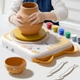 Bginners Pottery Wheel for Kids, Complete Pottery Kit for Beginners ...