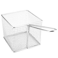 AOOOWER Deep Round Fryer Wire Mesh French Chip Frying Basket 201 ...