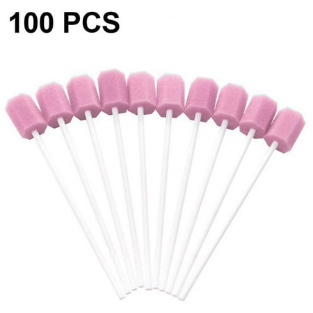 TOOAD 100 pcs bâtonnets en mousse rose idéaux pour les procédures d ...