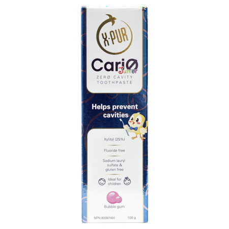 X-PUR Cari0 Junior Natural Fluoride-Free Toothpaste with 25% ...