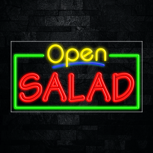 Salad LED Neon Sign 33"L x 18"H #35563 - Walmart.com