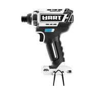 HART 20-Volt Cordless Impact Driver Kit, (1) 1.5Ah Lithium-Ion Battery ...