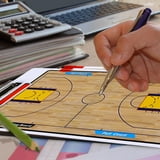 AMLESO Ball Coaching Board Display Board Coaches Clipboard Teaching ...