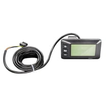 P3H LCD Display Meter Dashboard 24V 36V 48V 60V Electric Bike Panel for ...