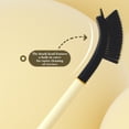 Crevice Cleaning Brush, Long Handle Hard Bristle with Tweezers ...